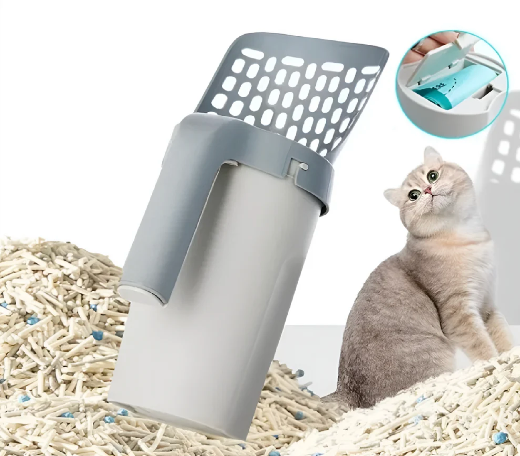 Pala para Arena de Gato – Luz de Quito